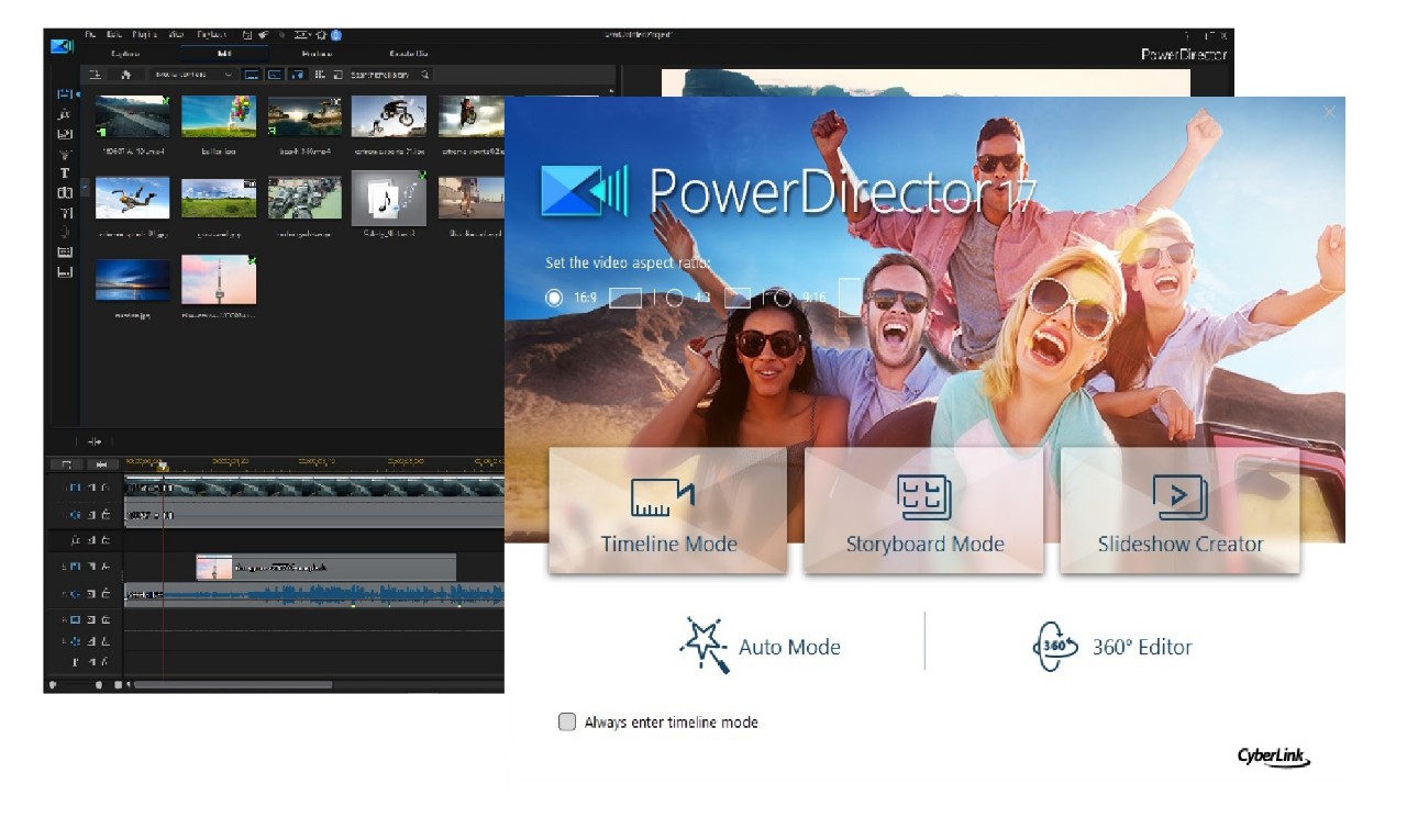 Introducing PowerDirector 17
