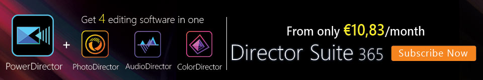 Photo & Video Editor | Director Suite 365 Overview | CyberLink