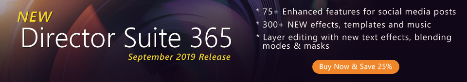 Director Suite - Video, Photo & Audio Editing Software | Overview