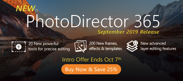 PhotoDirector - The Best Photo Editing Software of 2019 | Overview